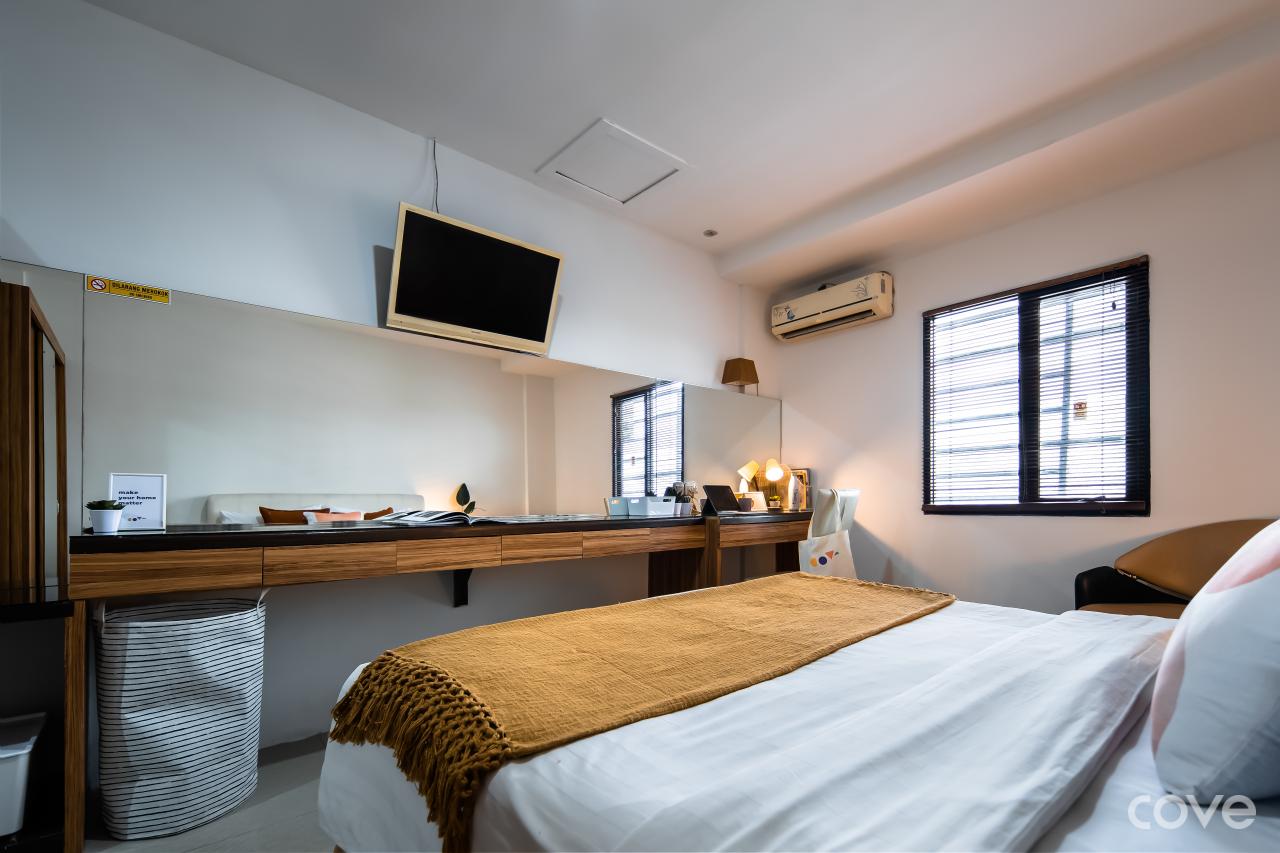 Kamar Studio dengan Jendela External Cove 53 @ Cove Taman – Cove