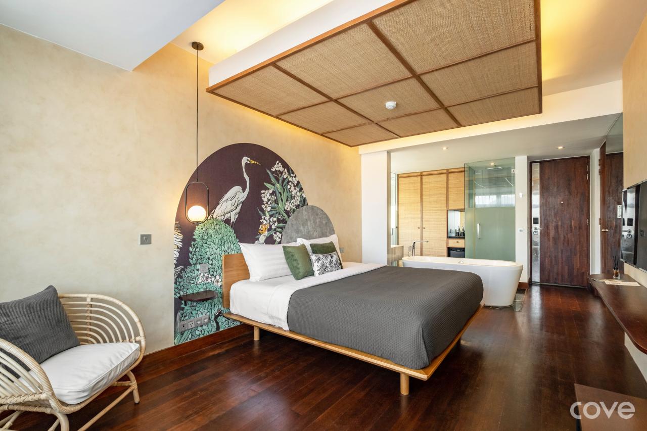 Kamar Suite dengan Jendela Luar Cove 83 @ The Isvara by Cove – Cove