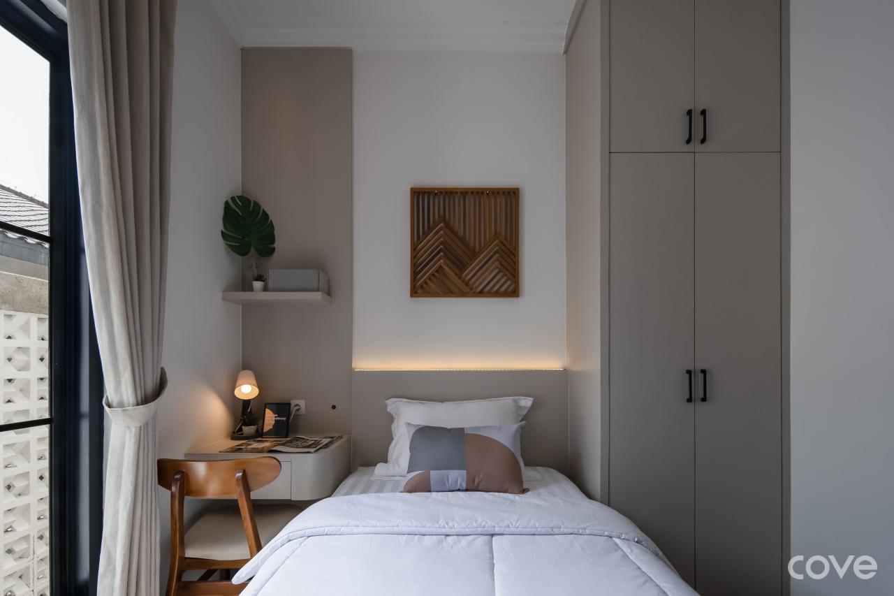 Kamar Standard dengan Kasur Single dan Jendela Luar Cove 107 @ Cove ...