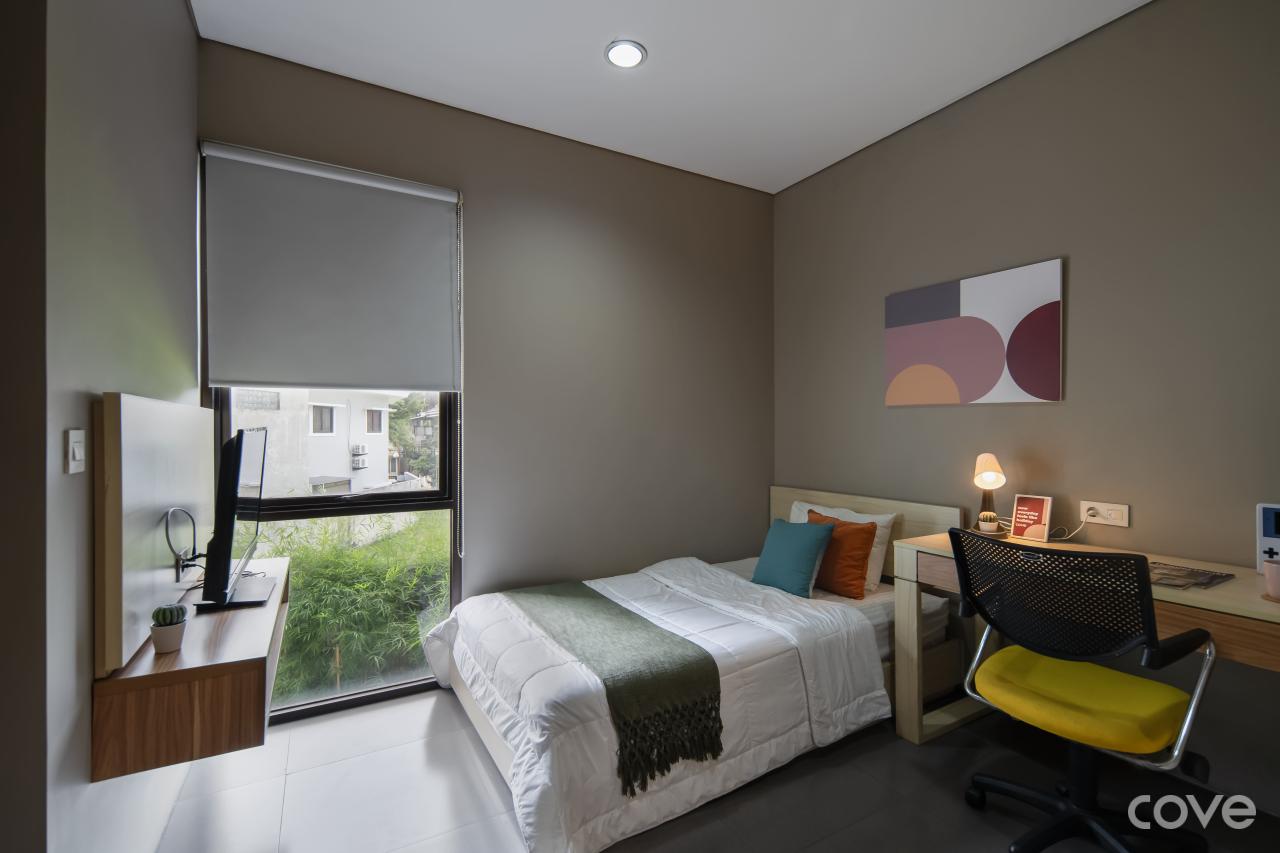 Kamar Standard dengan Jendela Luar Cove 124 @ Cove Smart One Residence ...