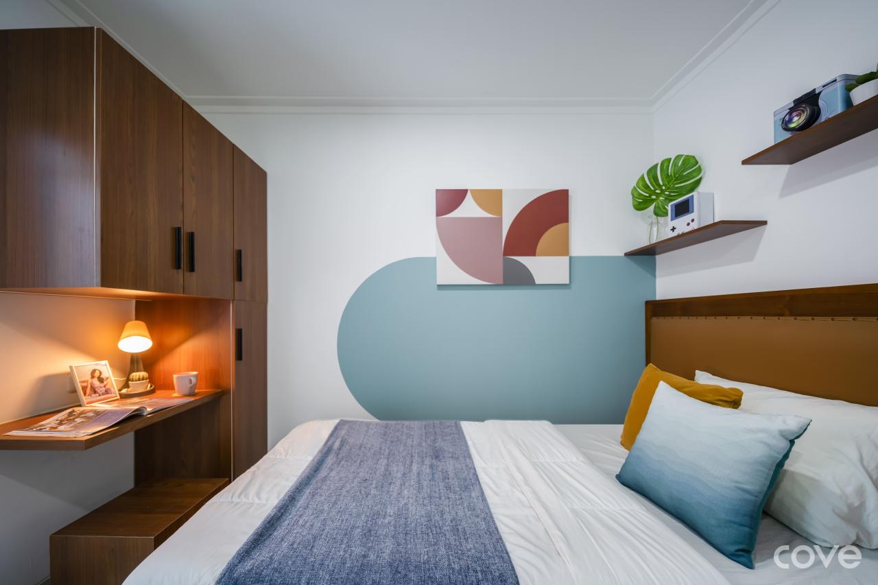 Kamar Standard dengan Jendela Dalam Cove 126 @ Cove Aora – Cove
