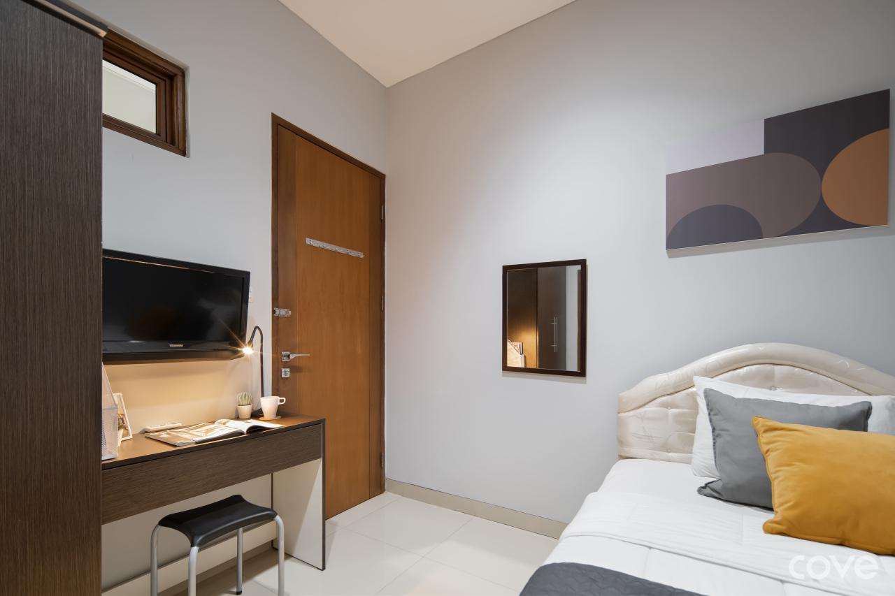 Kamar Standard dengan Jendela Dalam dan Kasur Single Cove 159 @ Cove ...