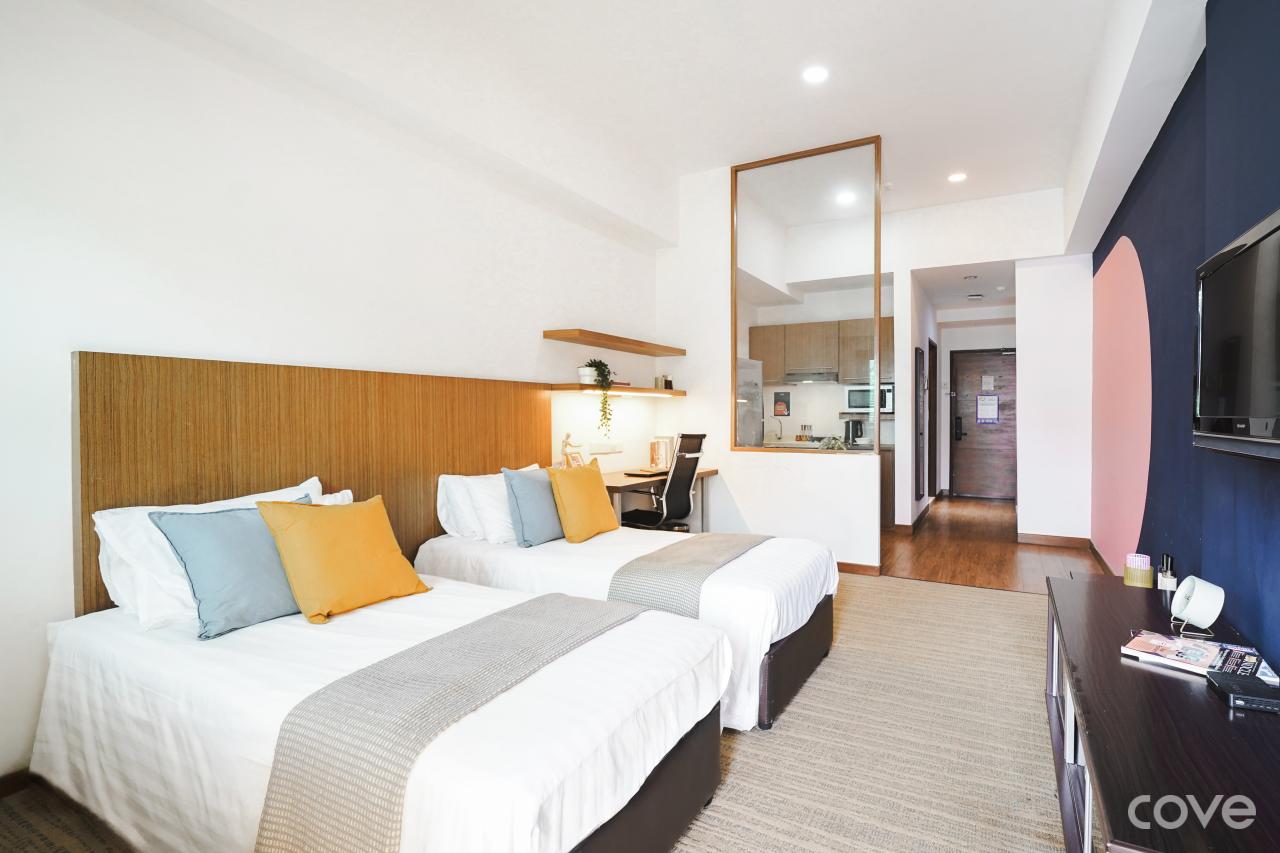 Studio with Twin Bed Cove 191 @ D'Arena – Cove
