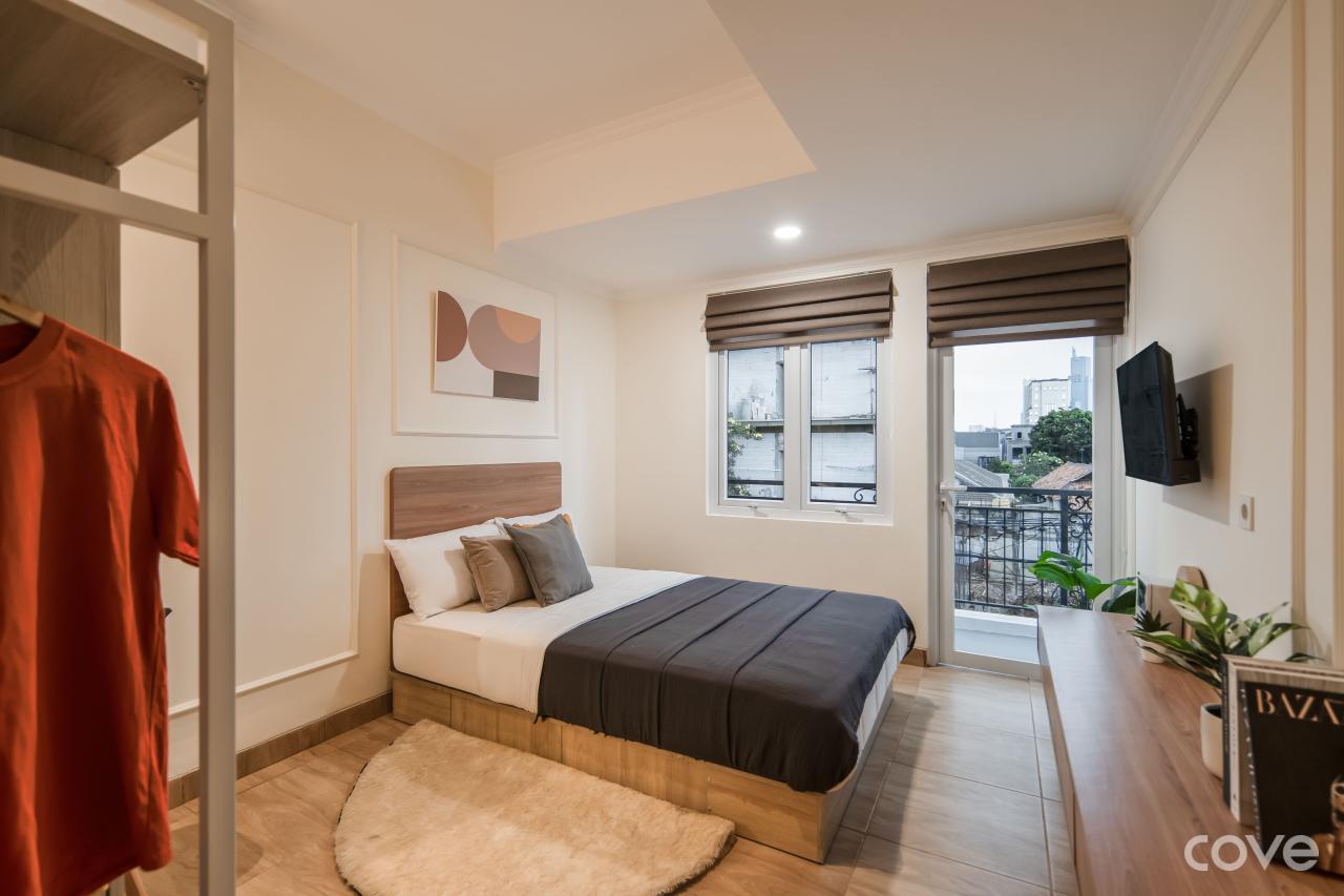 Kamar Suite dengan Balkon Cove 200 @ Cove Asria Living – Cove