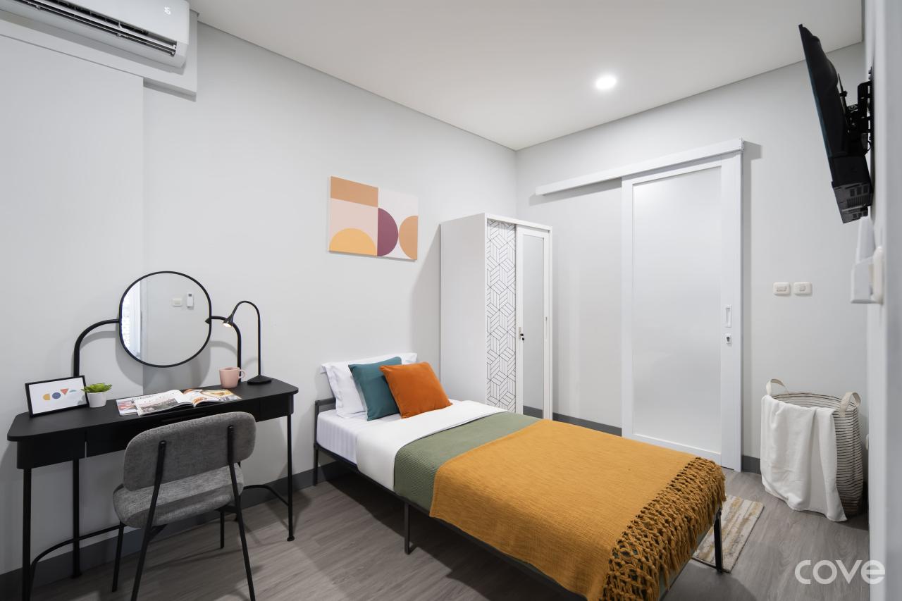 Kamar Standard dengan Kasur Single Cove 219 @ Cove Anasera – Cove